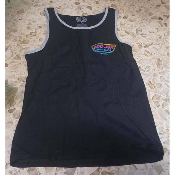 Ron Jon | Tops | Ron Jon Surf Shop Graphic Tank Top Small Black ...